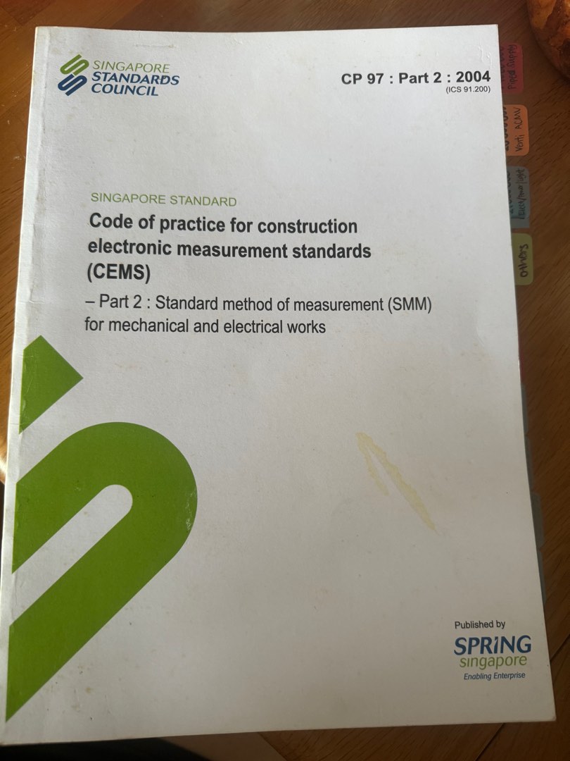 Singapore Standards Council Code of Practice for construction ...