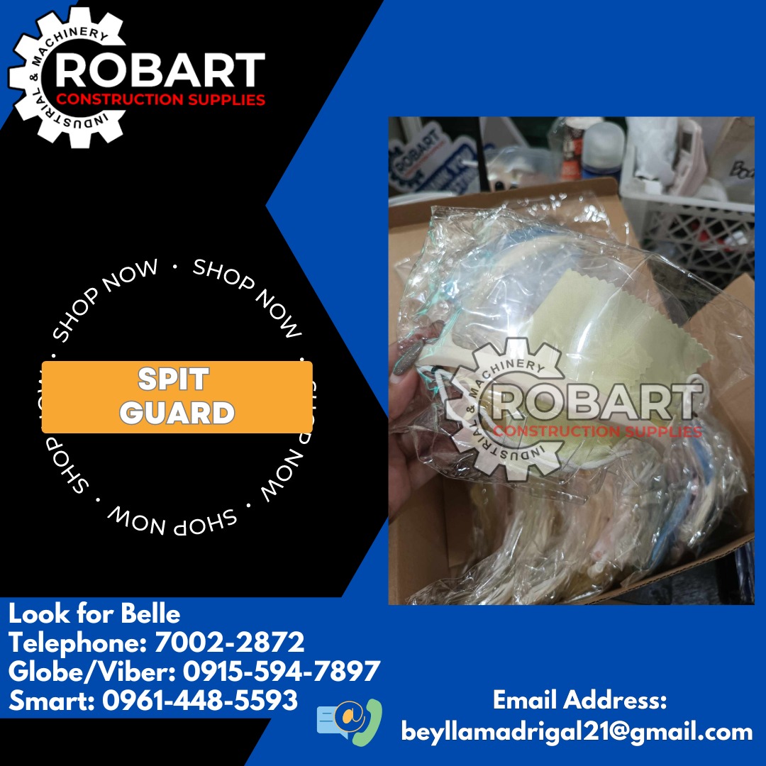 Spit Guard, Commercial & Industrial, Construction Tools & Equipment on ...