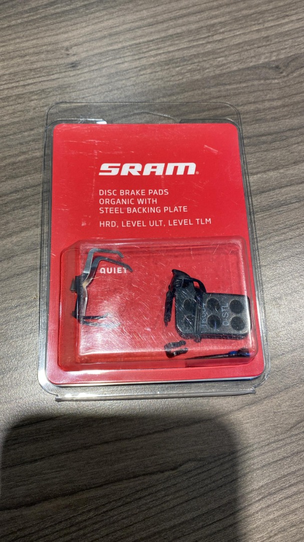 SRAM DB BRAKE PAD SRAM HRD ORG/STL 1 SET MONOBLOCK-HYDRAULIC ROAD DISC ...