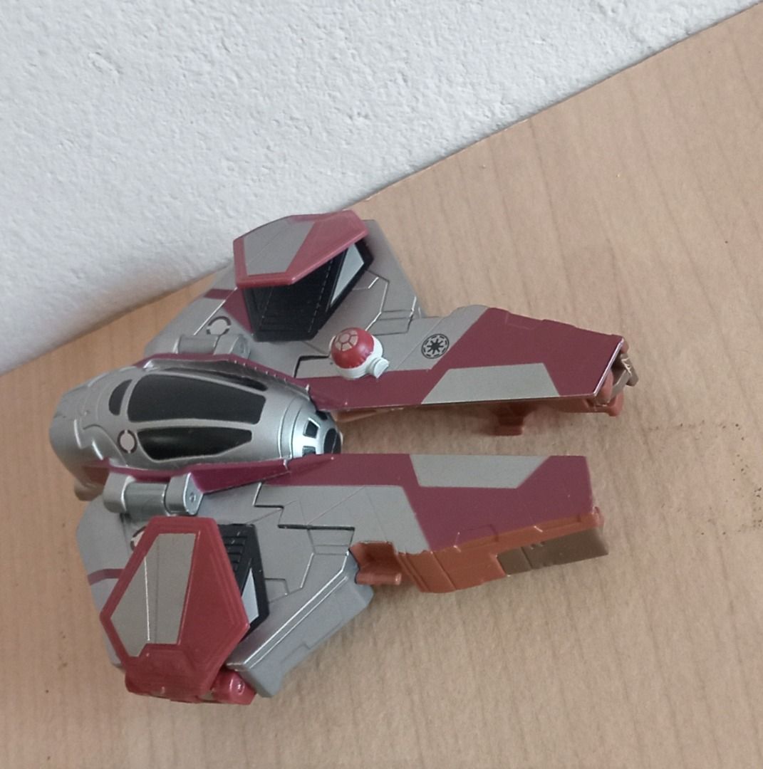 Star Wars Transformers - Obi-Wan Kenobi to Jedi Starfighter, Hobbies ...