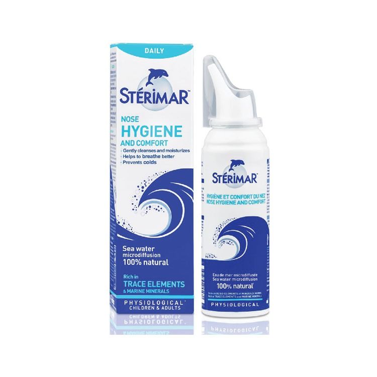 Sterimar 100ml Nasal Spray for Adult Nose Hygiene Allergy Salinase ...