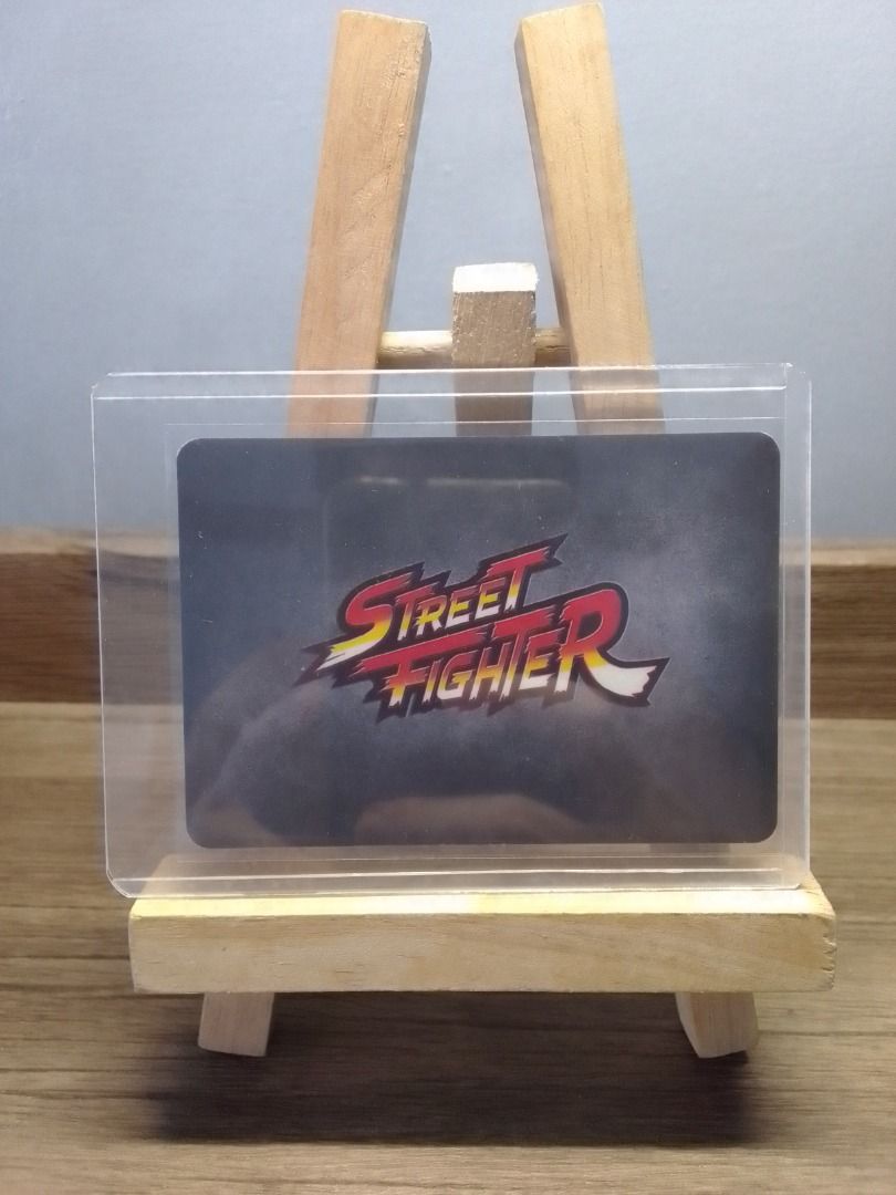 STREET FIGHTER ZERO RYU KEN CHUN LI MOBILE ART CARD WITH LOADER ...