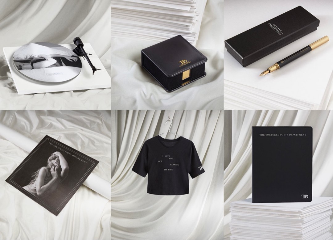 Taylor swift official merch THE TORTURED POETS DEPARTMENT Official ...