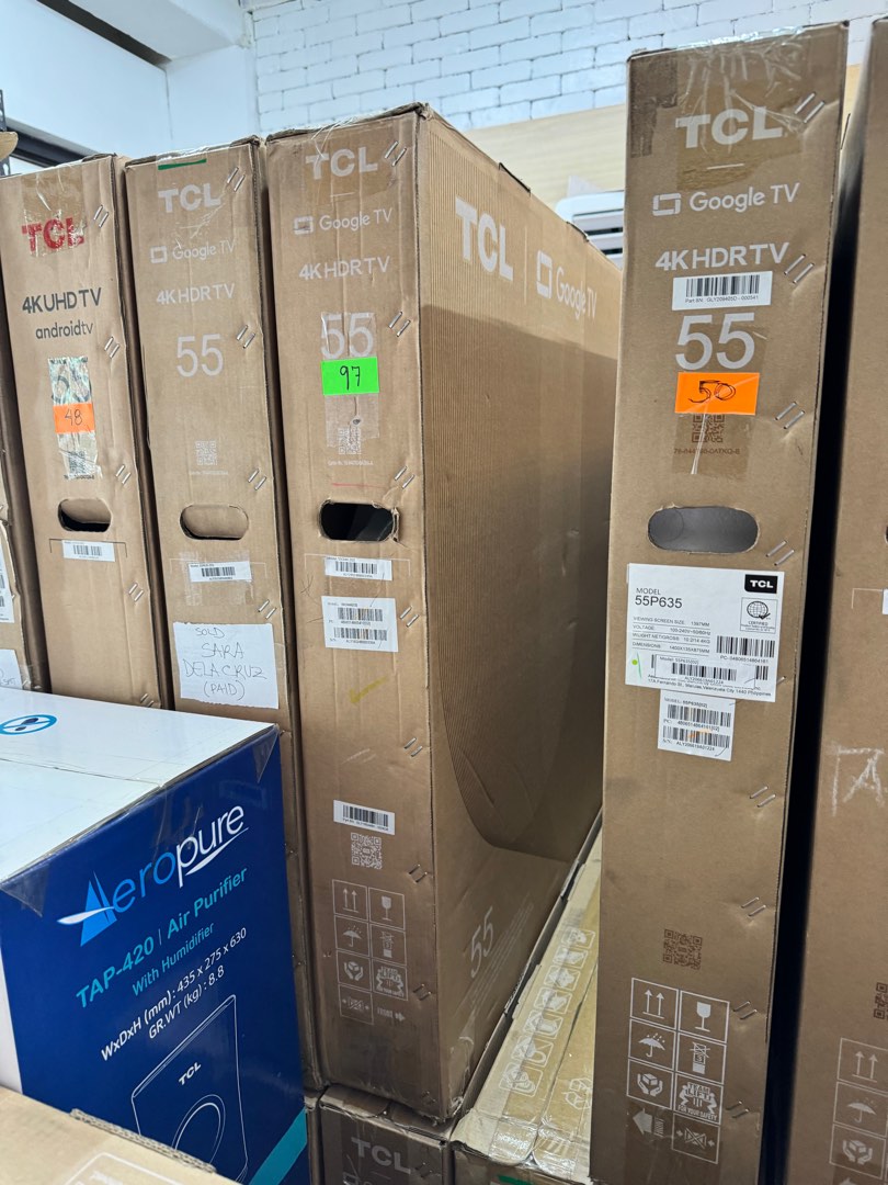 TCL 55” Warehouse sale, TV & Home Appliances, TV & Entertainment, TV on ...