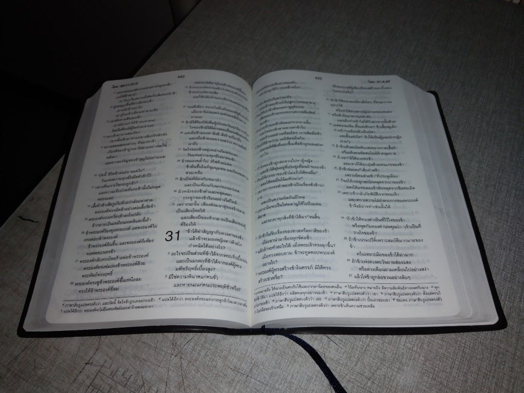 THAILAND HOLY BIBLE, Hobbies & Toys, Books & Magazines, Religion Books on Carousell