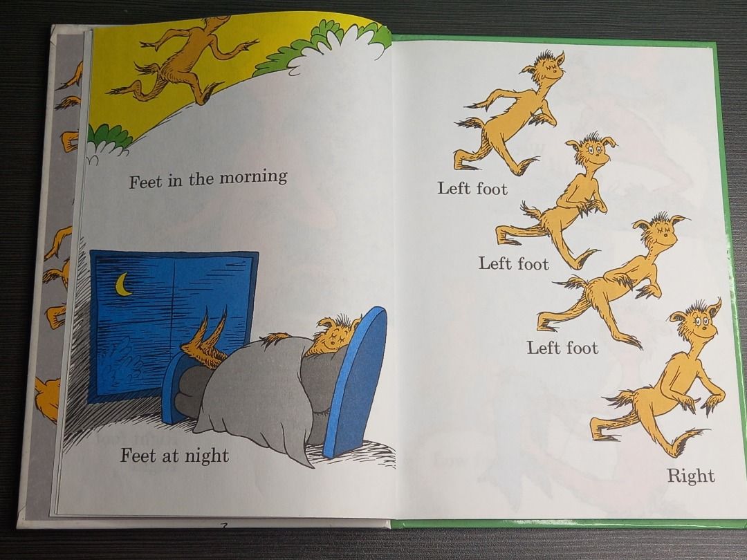 The Foot Book by Dr. Seuss, Hobbies & Toys, Books & Magazines, Children ...