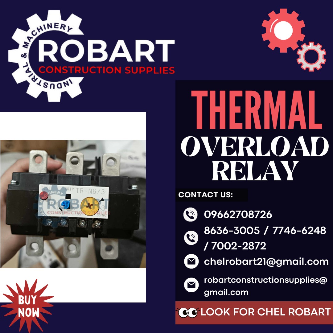 THERMAL OVERLOAD RELAY, Commercial & Industrial, Construction Tools ...