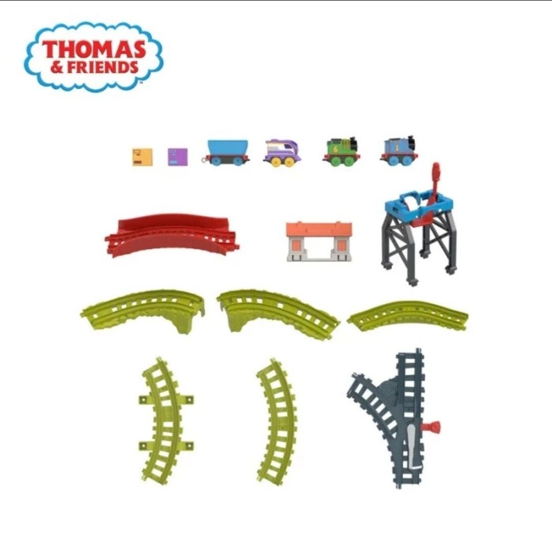 Thomas and Friends teamwork track set - Mainan kereta anak, Toys ...