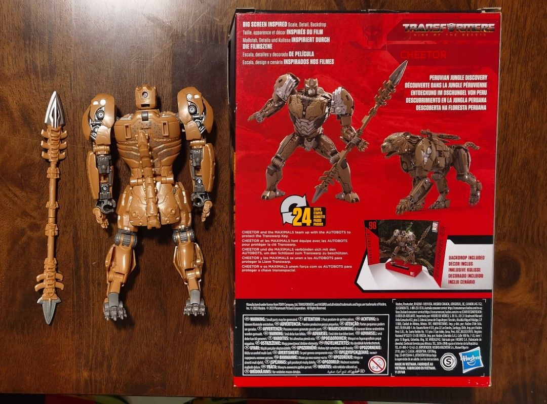 Transformers Studio Series SS 97 Cheetor, SS 98 Airazor, SS 100 ...