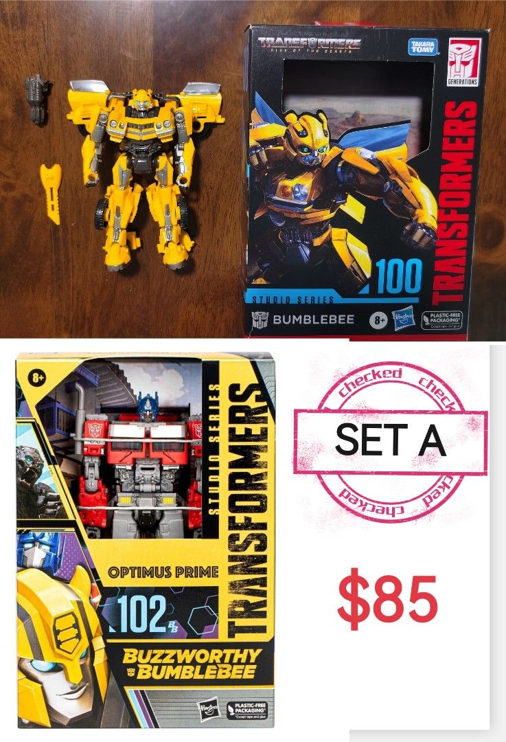 Transformers Studio Series SS 97 Cheetor, SS 98 Airazor, SS 100 ...
