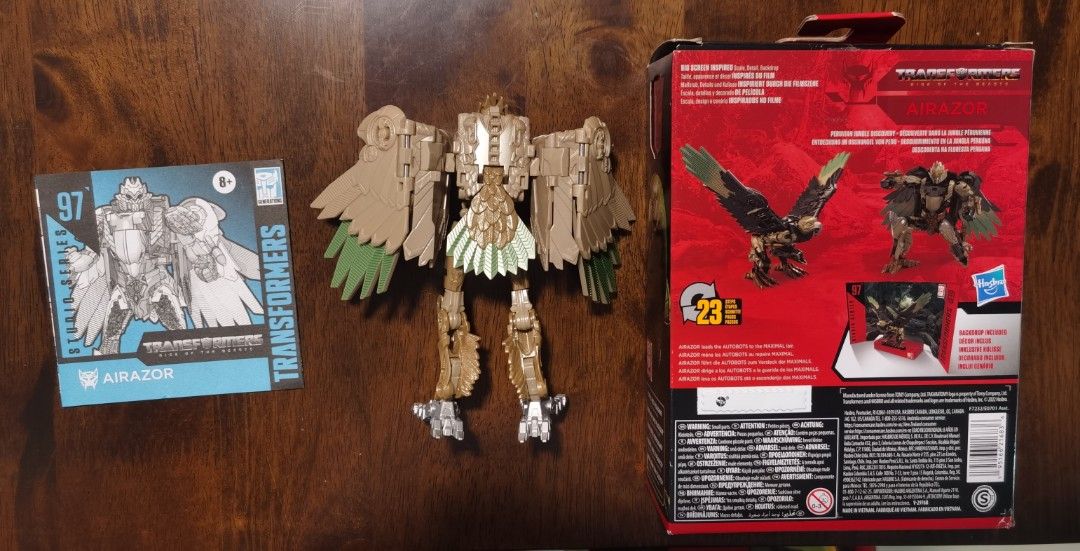 Transformers Studio Series SS 97 Cheetor, SS 98 Airazor, SS 100 ...