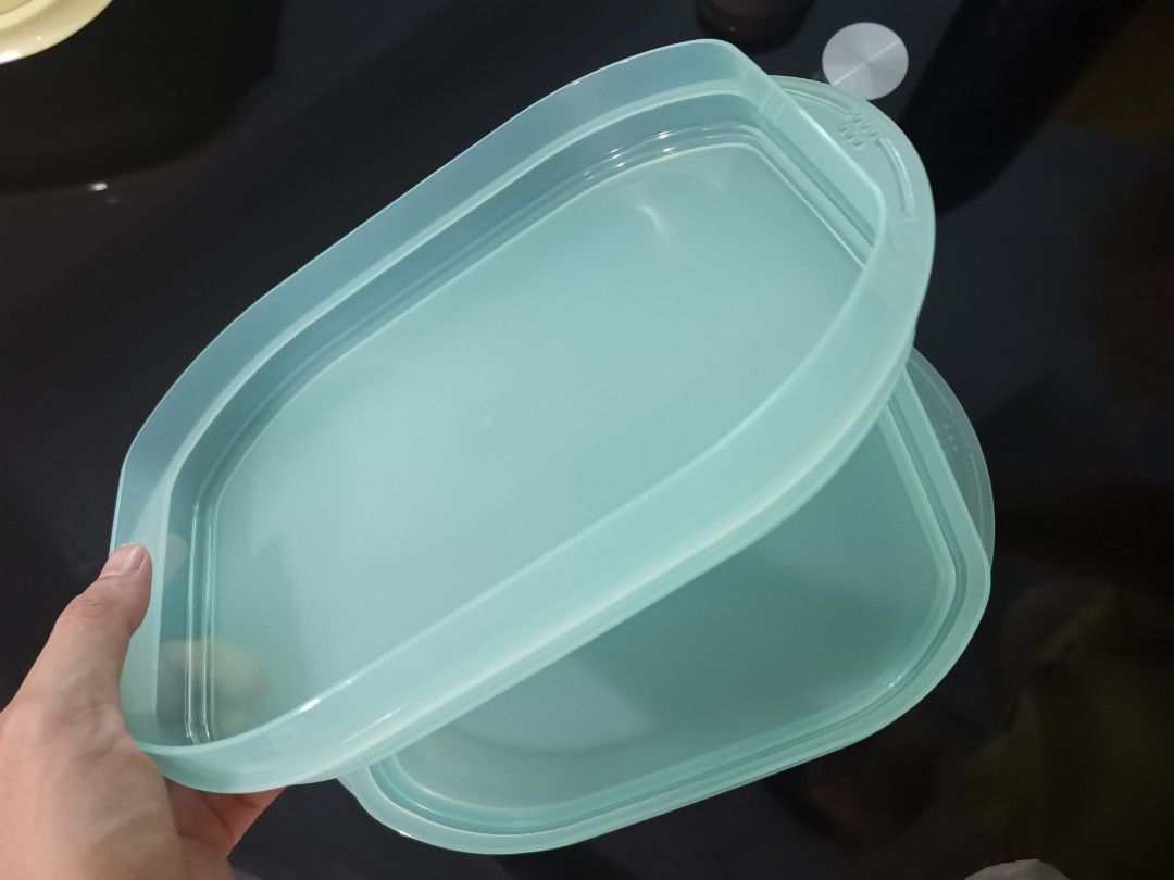 Tupperware Thin Serving Plate, Furniture & Home Living, Kitchenware ...