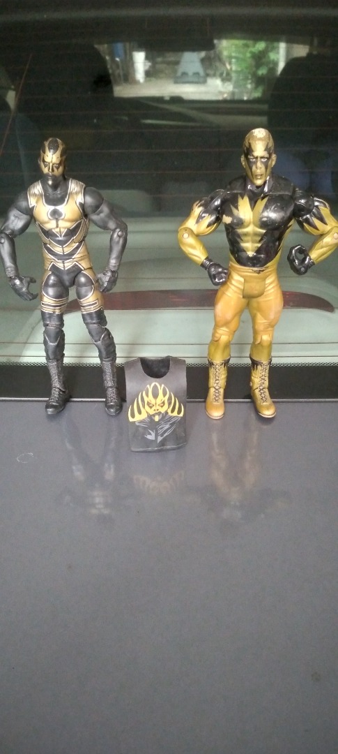 WWE goldust figure set mattel jakks pacific wrestlers, Hobbies & Toys ...