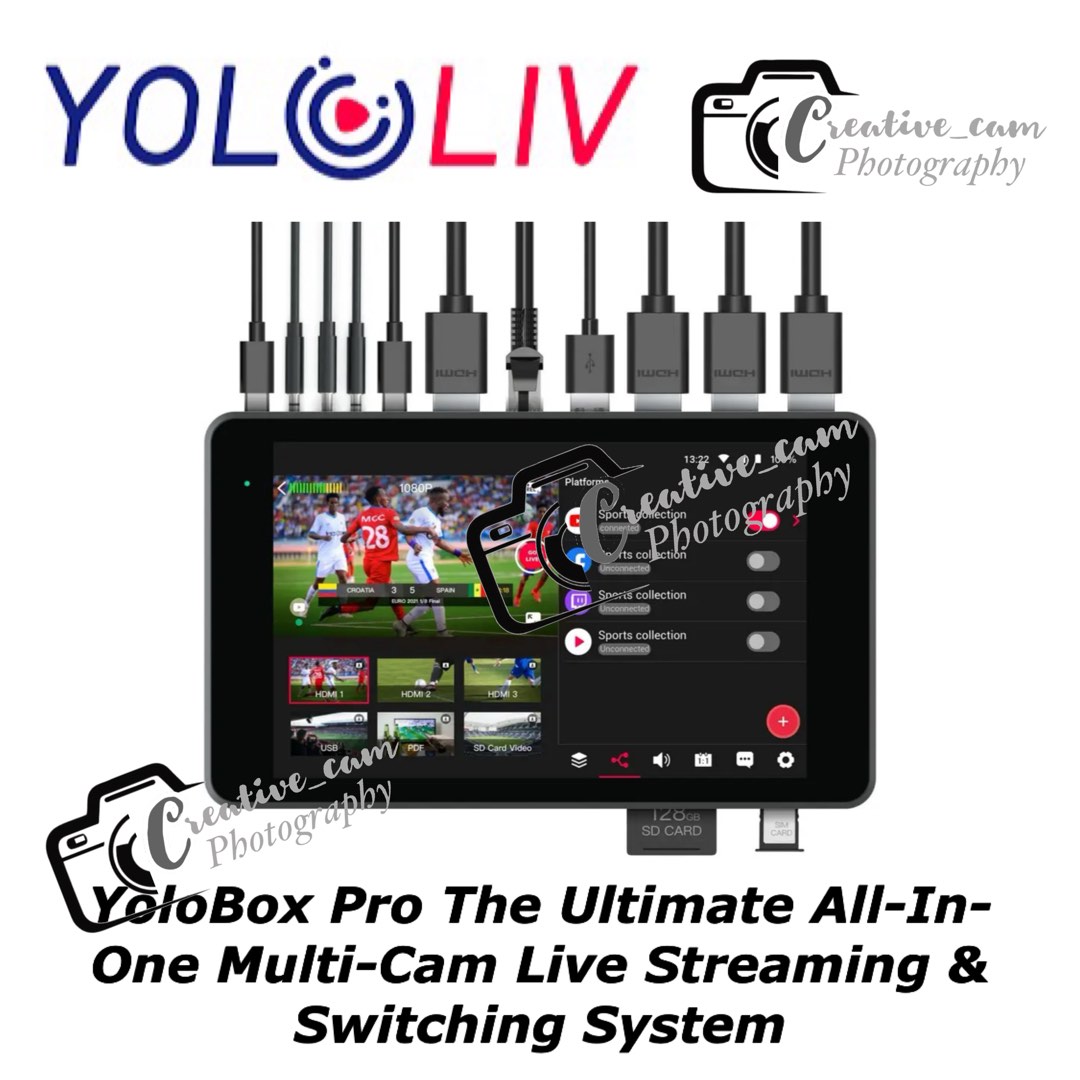 YoloLiv YoloBox Pro All-in-One Multi-Camera Switching and Live ...