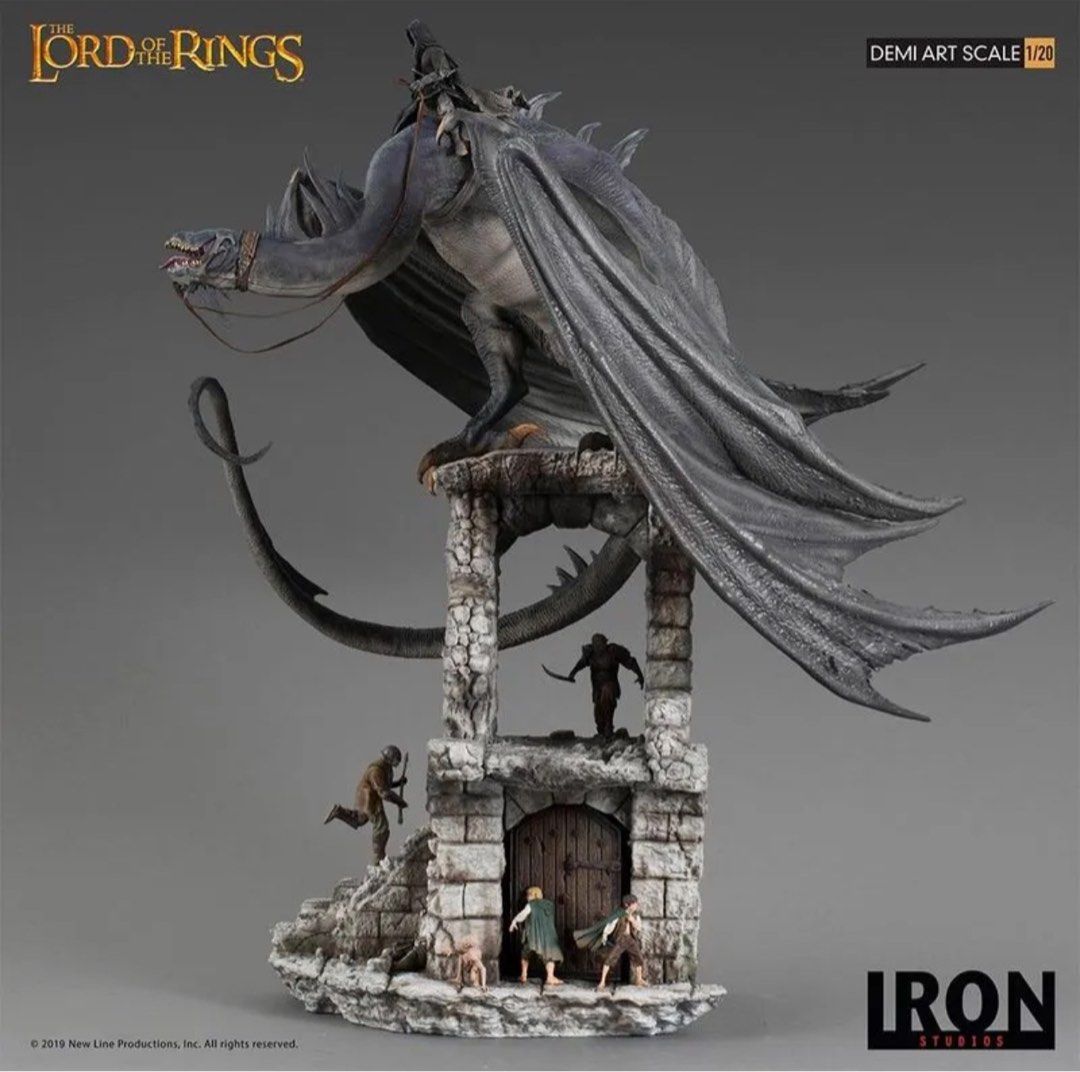 1/20 Scale Fell Beast Demi Art Scale Diorama (Lord of the Rings ...