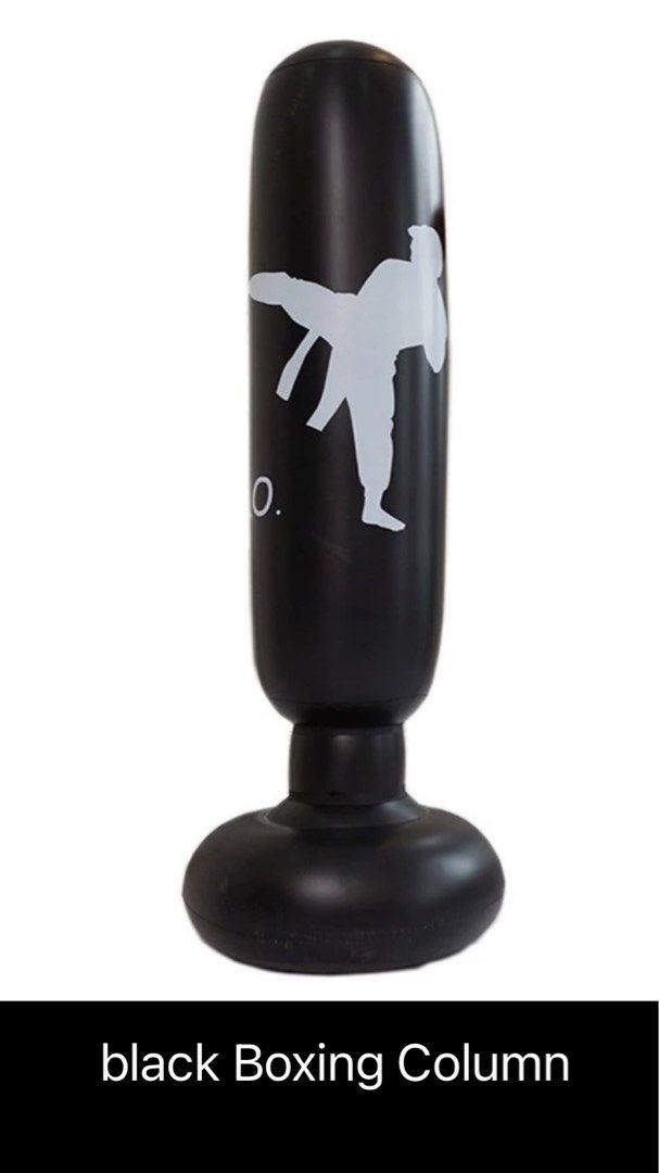 1.6M Inflatable boxing punching bag Boxing Column MMA Kick Martial Kung ...