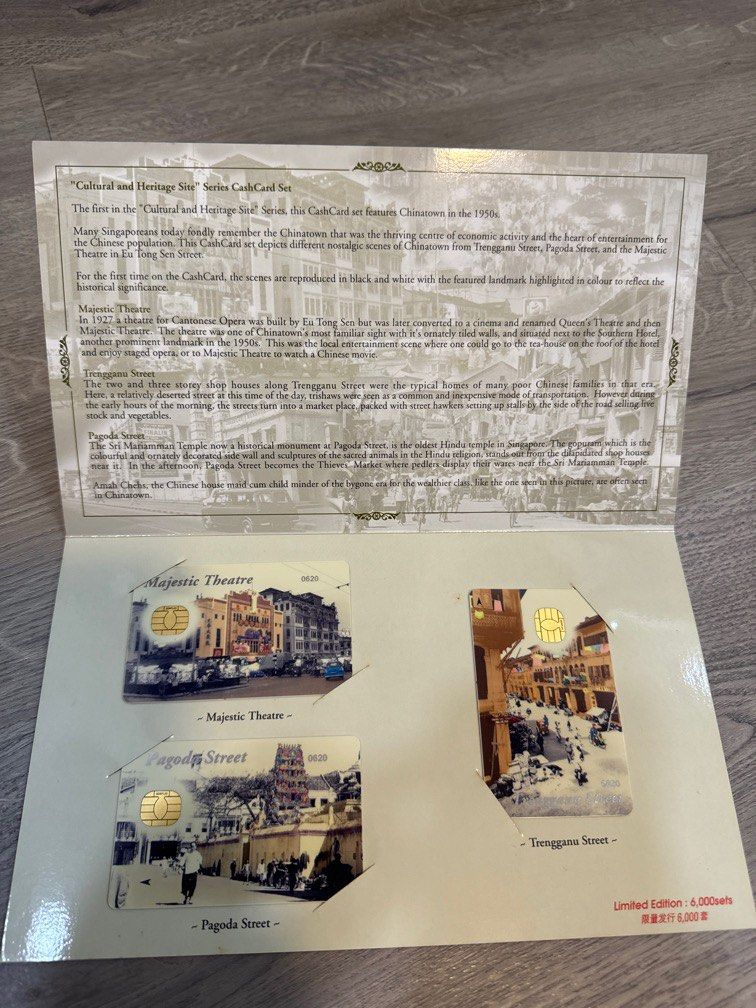 1950s Chinatown Cash Card series, Hobbies & Toys, Memorabilia ...