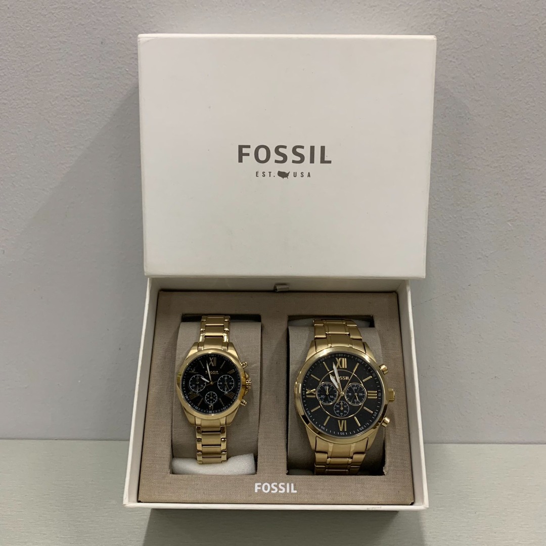 247003118 & 247003119 FOSSIL MEN & WOMEN WATCH 252204, Luxury, Watches ...