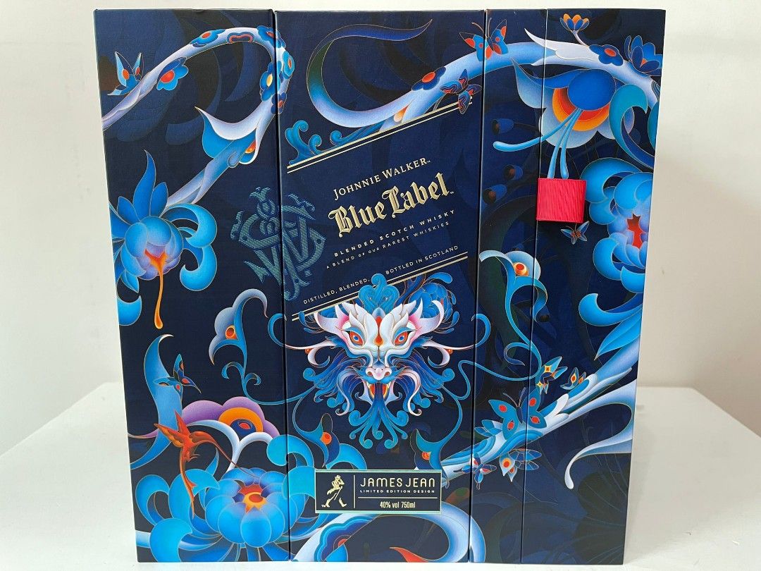 [港行] 現貨 Johnnie Walker Blue Label Lunar New Year x James Jean 2024 ...