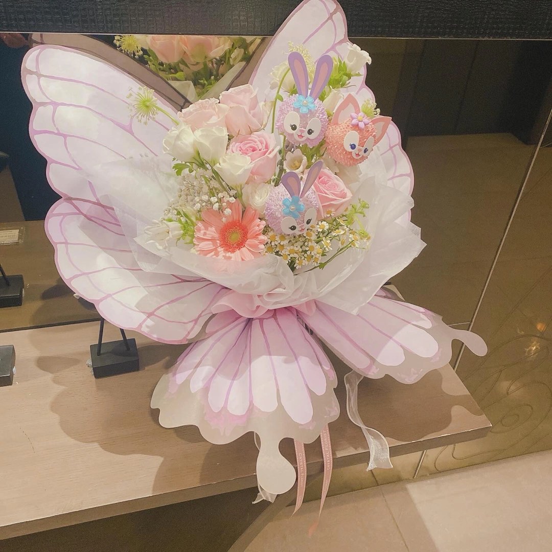 鮮花束 ｜畢業花 ｜linabell stellalou 花｜flower bouquet, 興趣及遊戲, 手作＆自家設計, 文具及工藝 ...