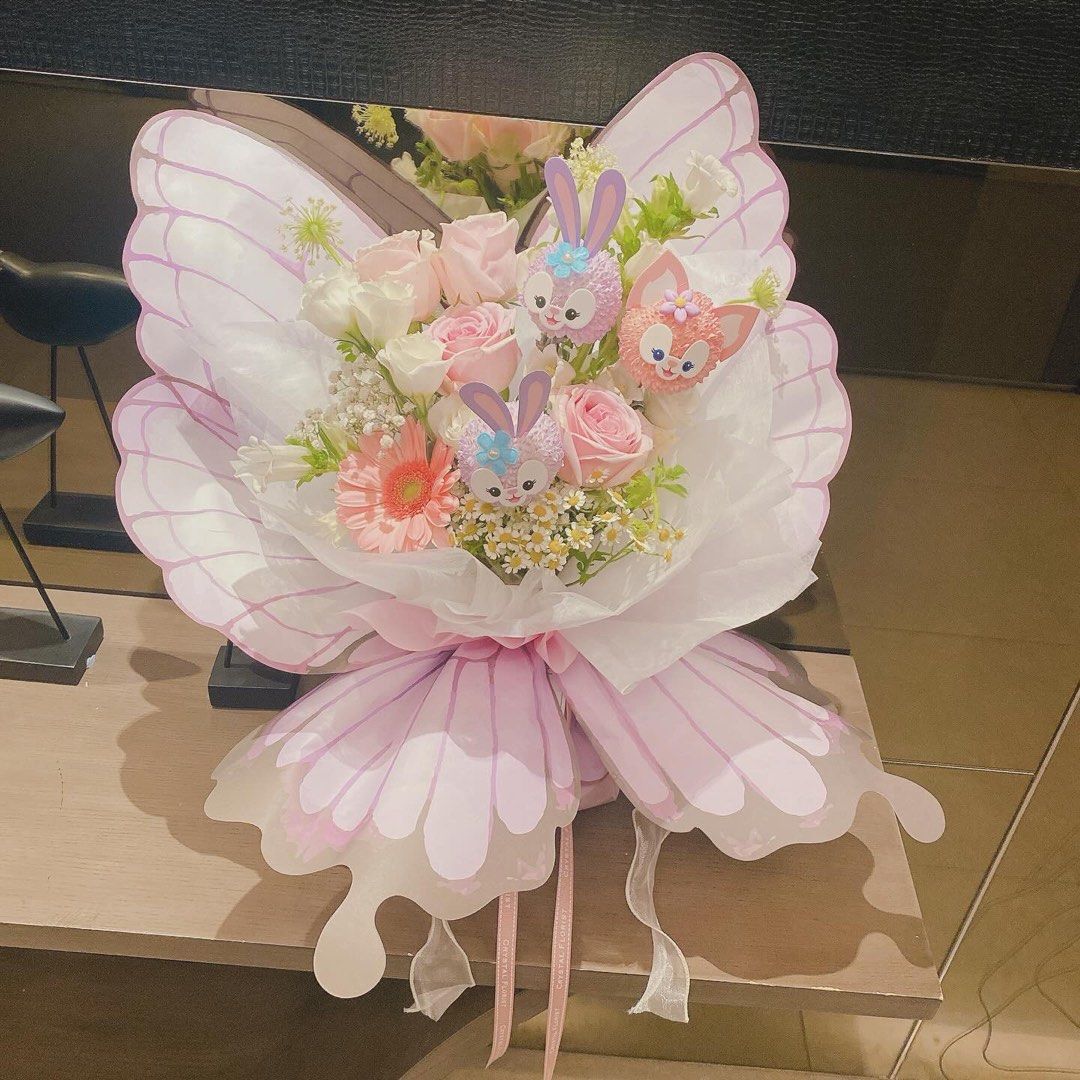 鮮花束 ｜畢業花 ｜linabell stellalou 花｜flower bouquet, 興趣及遊戲, 手作＆自家設計, 文具及工藝 ...