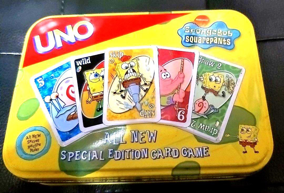 ️ UNO Spongebob Squarepants Special Edition Card Game, Hobbies & Toys, Toys & Games on Carousell