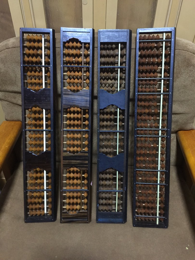 ANCIENT ABACUS SOROBAN VINTAGE MATHEMATICAL INSTRUMENT CALCULATING ...