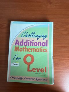 cambridge igcse and o levels additional mathematics textbook (second ...