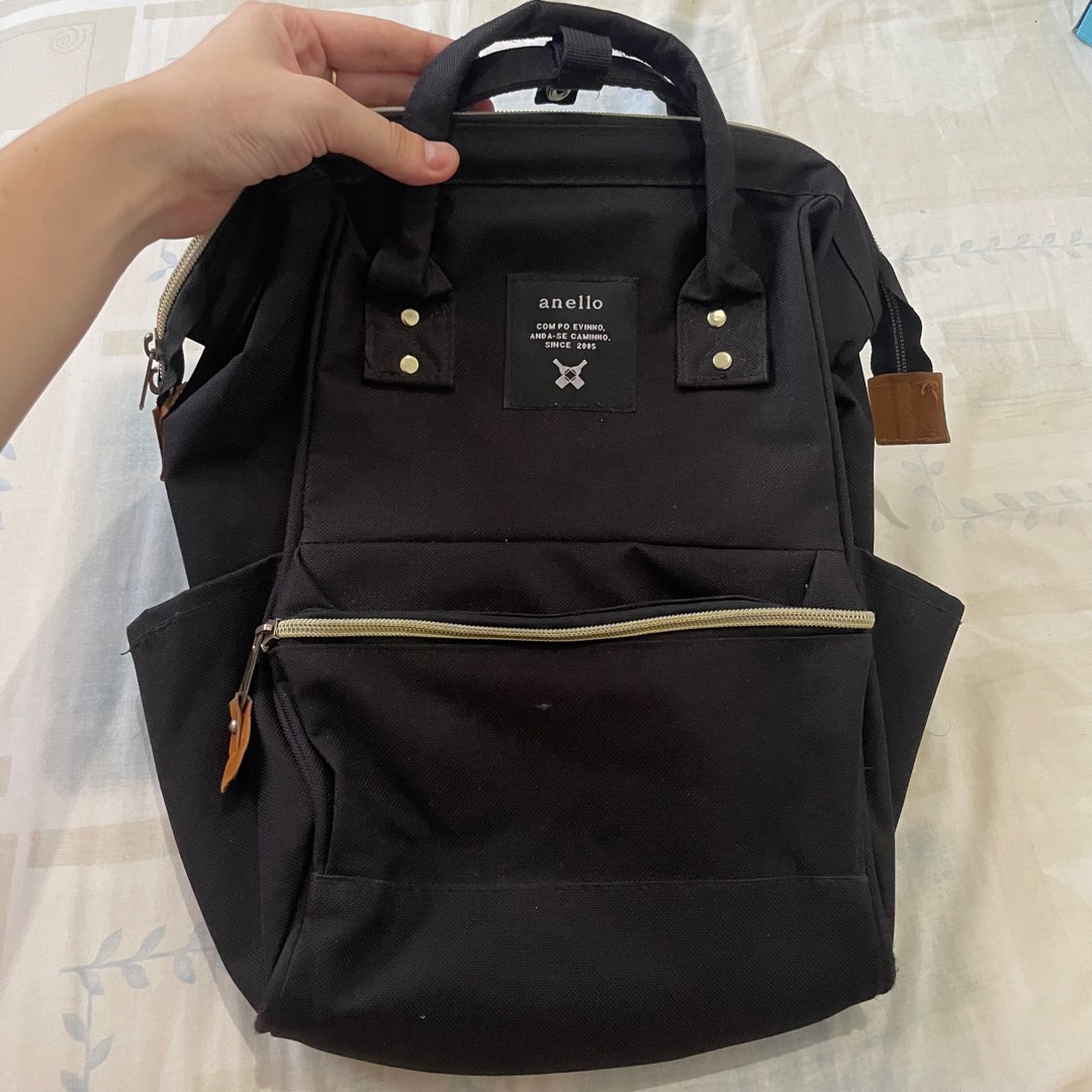 anello bag black, Fesyen Wanita, Tas & Dompet di Carousell