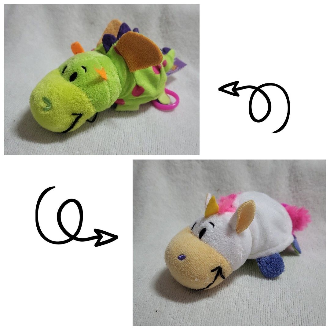 Authentic Flip A Zoo Little FlipZee 5 inch Pocket Size Plush Figure ...