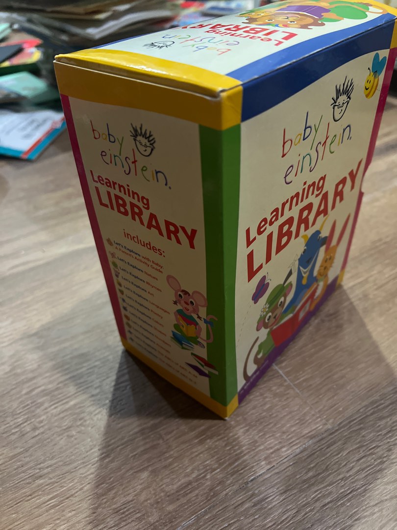 Baby Einstein Learning Library in good excellent condition, Hobbies ...