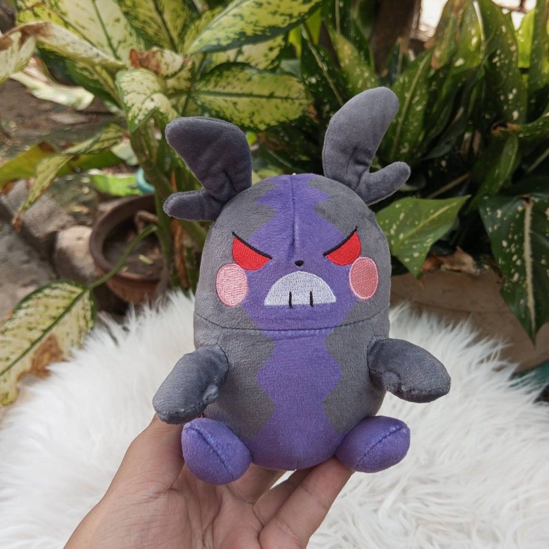 BANPRESTO Electric/Dark Type Pokemon Morpeko Plush Toy Japan, Hobbies ...