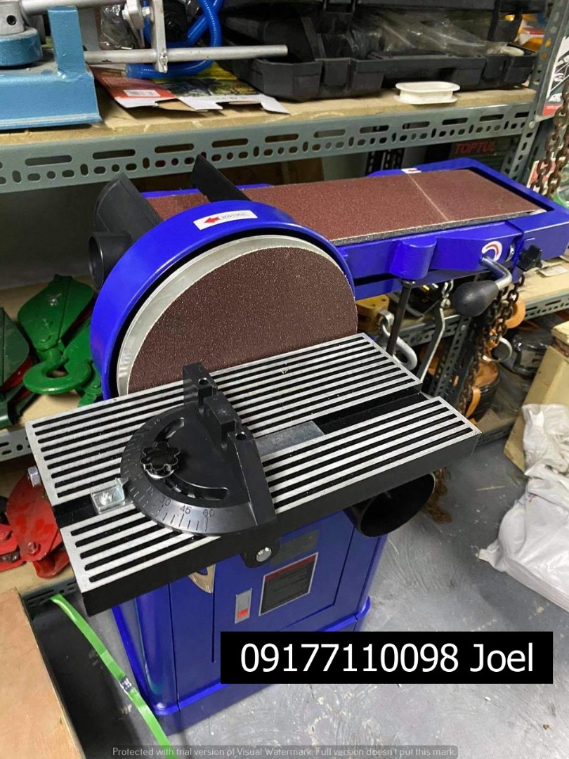 Belt Disc Sander Machine, Commercial & Industrial, Construction Tools ...