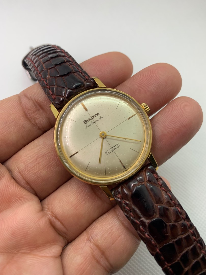 Bulova Ambassador micro-rotor, Men's Fashion, Watches & Accessories ...