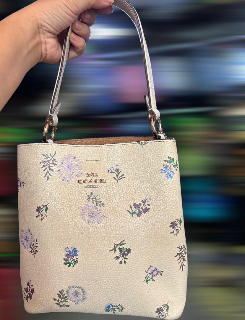 Coach small town bucket bag, Luxury, Bags & Wallets on Carousell