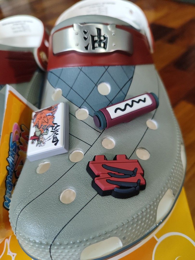 Crocs X Naruto Jiraiya, Men's Fashion, Footwear, Slippers & Slides on ...