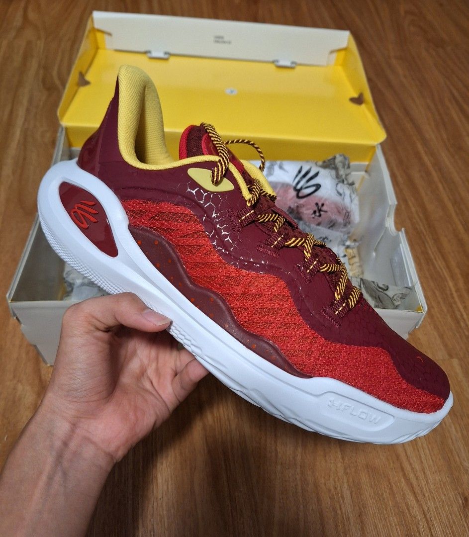 Curry 11 'Fire' "Bruce Lee" Edition, Men's Fashion, Footwear, Sneakers ...