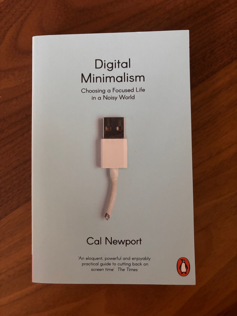 Digital Minimalism by Cal Newport, Hobbies & Toys, Books & Magazines ...