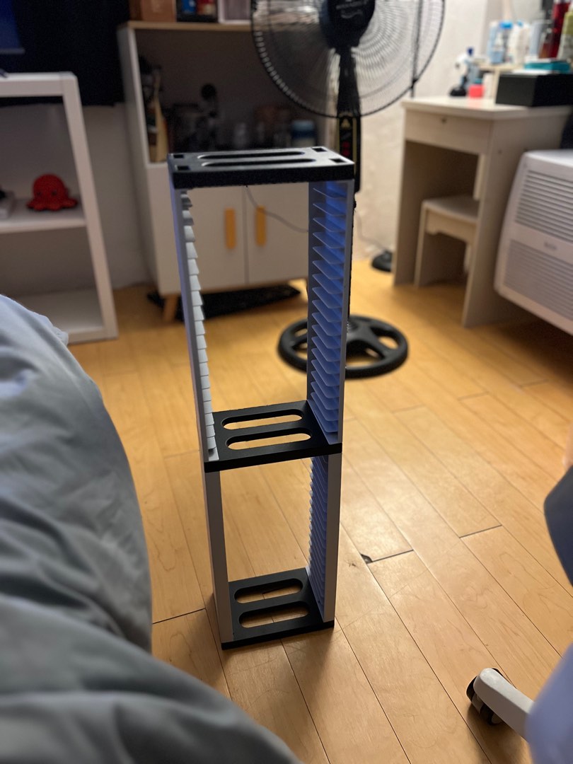 DOBE PS5/PS4 Large Game Storage Rack/Tower, Video Gaming, Gaming ...