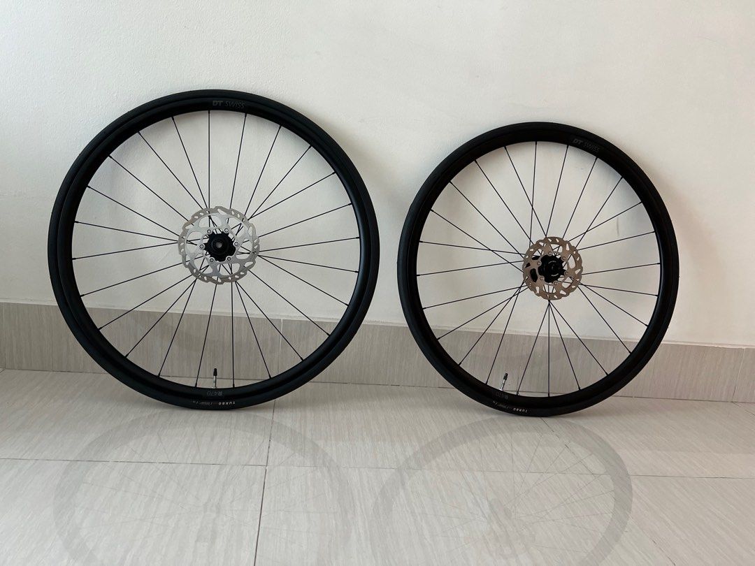 DT Swiss R470 Disc Wheelset (2024 version) with Shimano 105 rotor ...