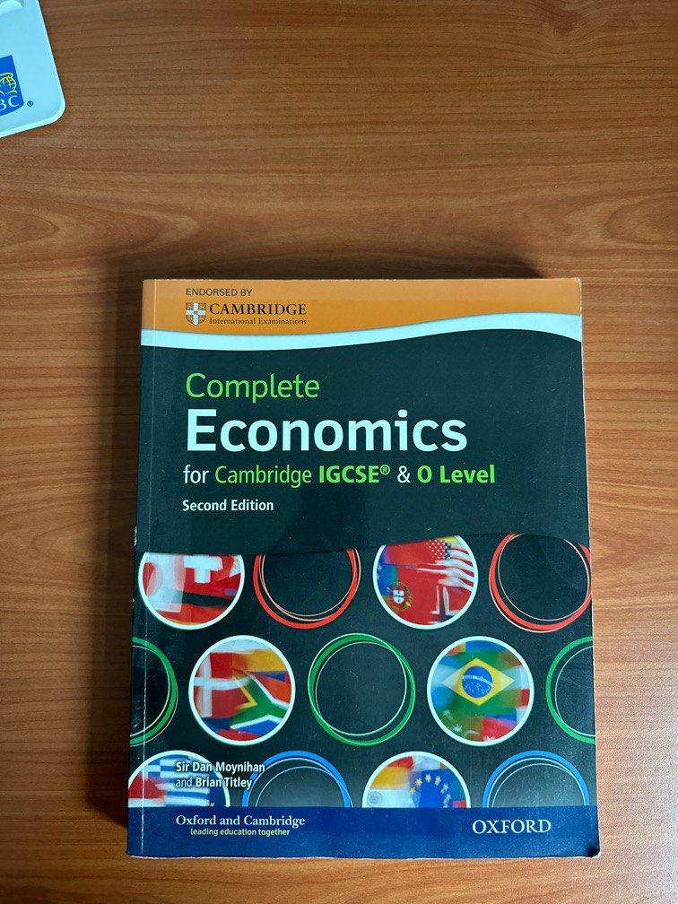 Economics Textbook IGCSE, Hobbies & Toys, Books & Magazines, Textbooks ...