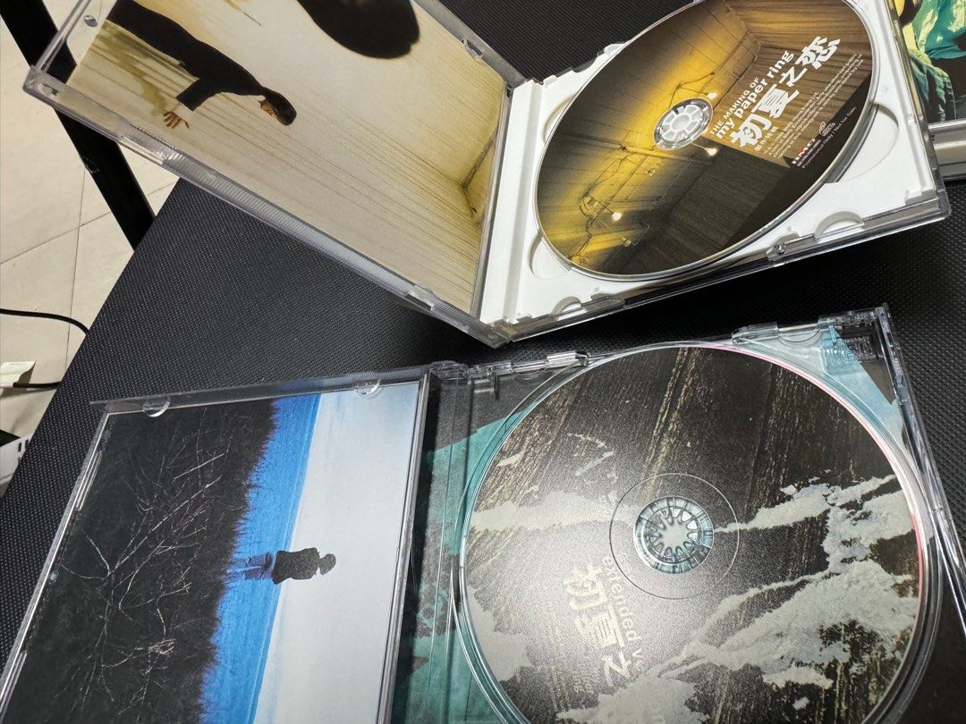 Ekin 鄭伊健 paper ring 初夏之戀 CD 專輯 + 延續篇 +製作特輯 *新淨收藏品 over 95%新 *故事的製作、看到了 ...