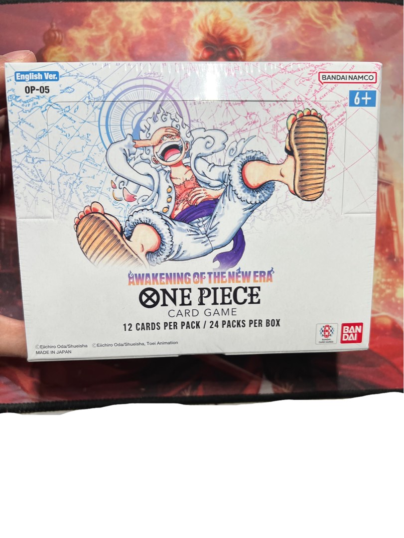 English One Piece - Awakening of the new era - OP5 Booster Box and ...