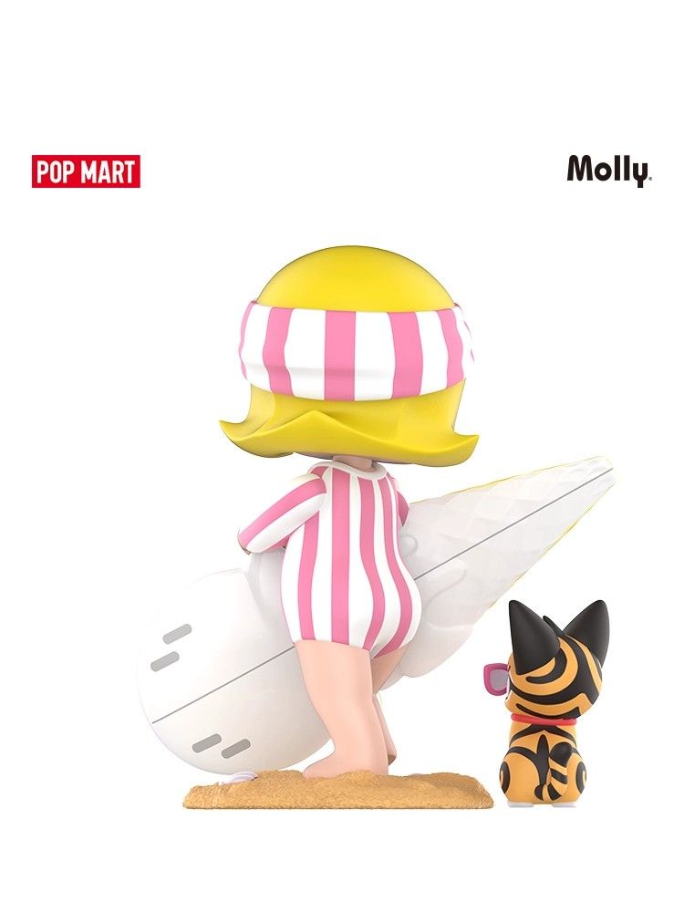 [EXCLUSIVE! POPMART] POPMART MOLLY PINK SURFER EXCLUSIVE COLLECTOR'S ...