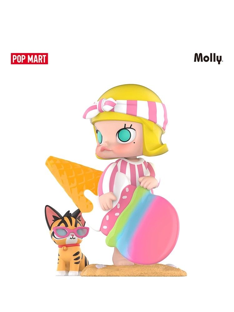 [EXCLUSIVE! POPMART] POPMART MOLLY PINK SURFER EXCLUSIVE COLLECTOR'S ...