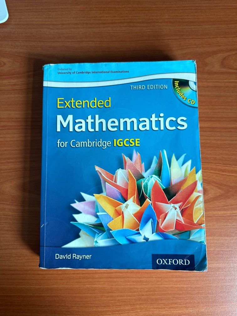 Extended Mathematics for Cambridge IGCSE, Hobbies & Toys, Books ...