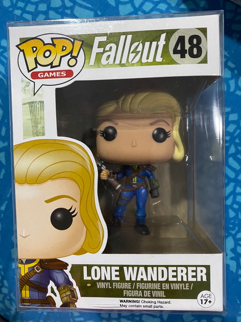 Funko Pop Fallout Lone Wanderer (Female) (48), Hobbies & Toys, Toys ...
