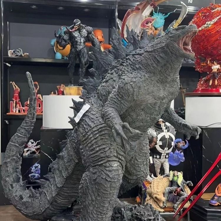 Godzilla PVC Figure Statue 50cm King Kong Mecha Godzilla, Hobbies ...