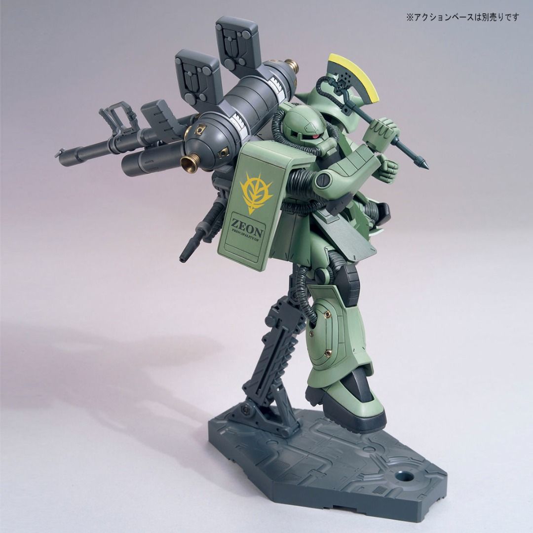 HG HGGT 1/144 MS-06 Zaku II 渣古 2 型 ( 2014 頭版 漫畫版 ) #雷霆宙域 戰綫 Thunderbolt ...