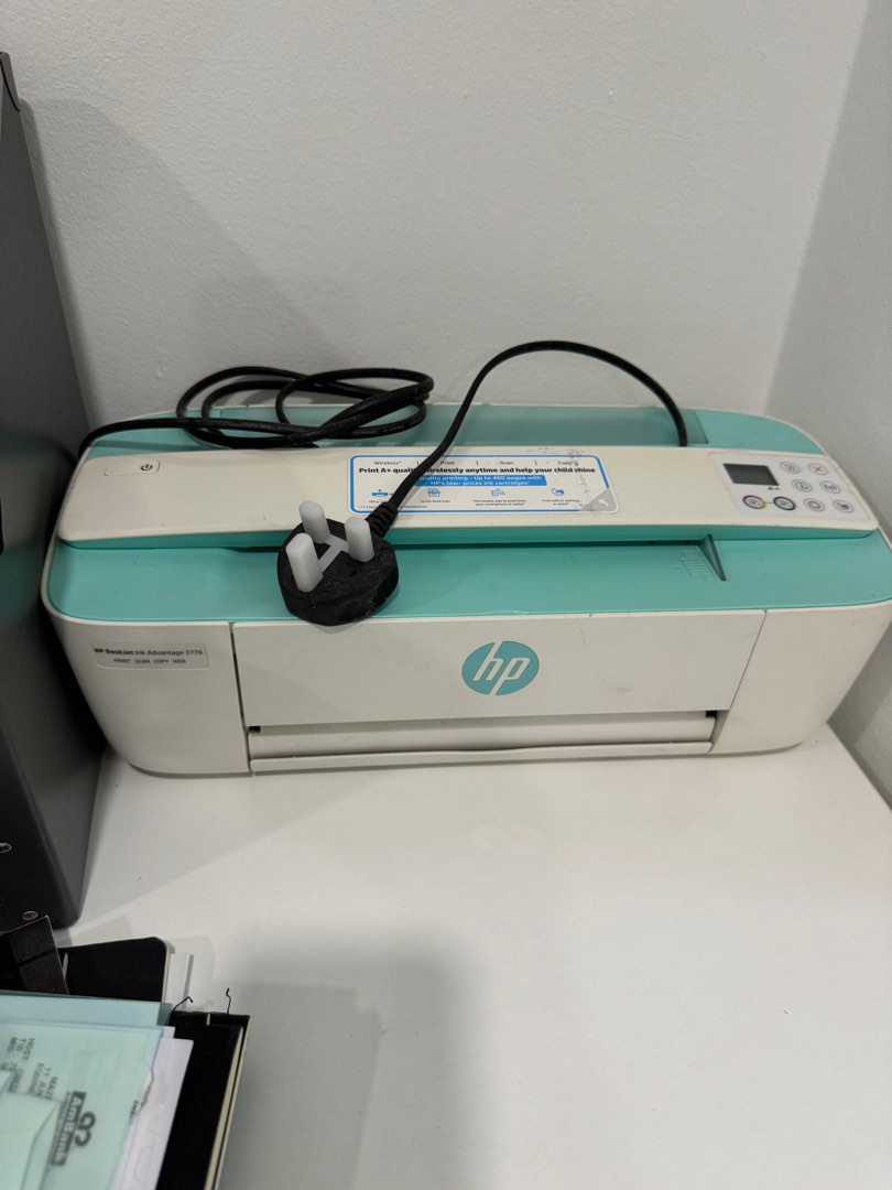 HP DeskJet Ink Advantage 3776 / 3777 All-in-One Wireless Printer (Print ...